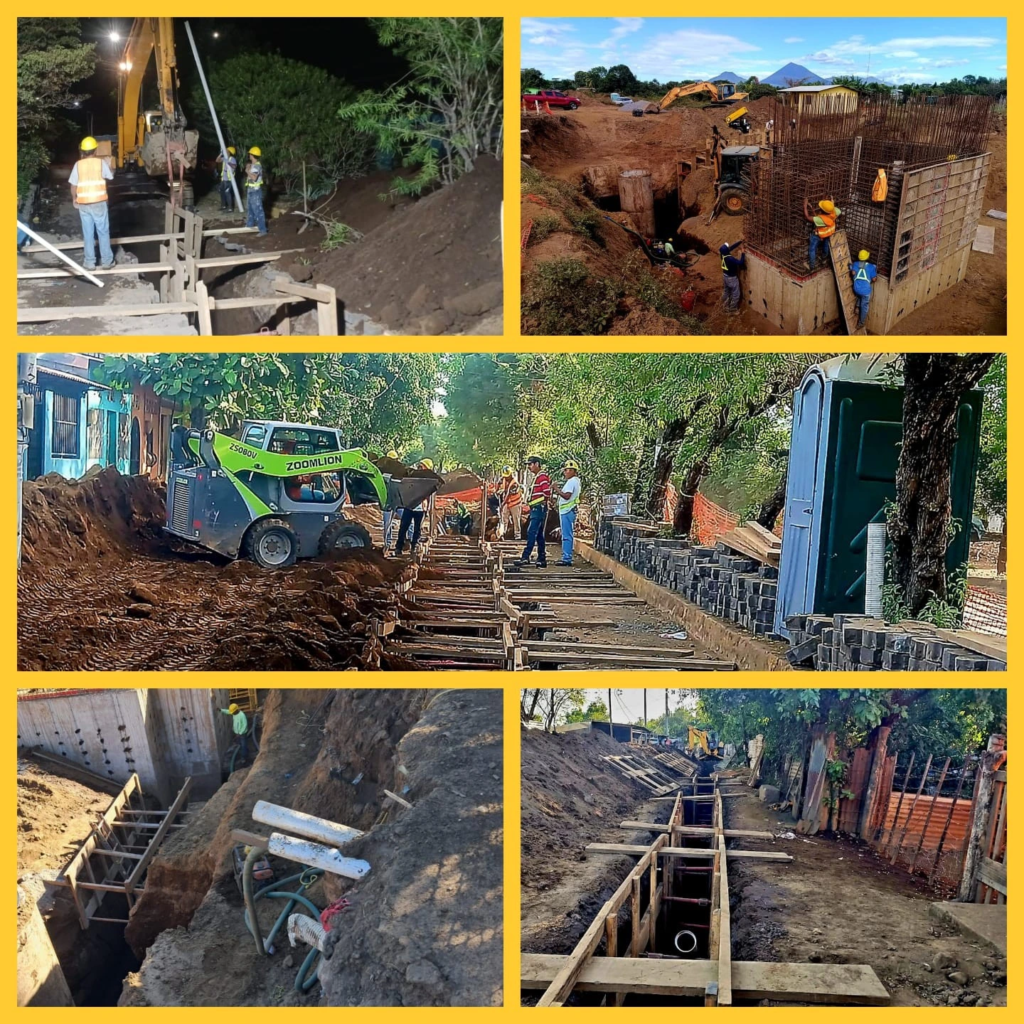 Proyecto de alcantarillado sanitario alcanza 37% de ejecución en Chinandega